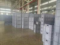 China 1200x600mm EU Crate PP Plastic Solid Box Style Rectangle Shape for Packaging Foldable NO for sale