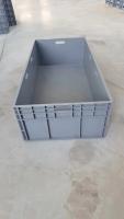 China 1200x600mm EU Crate PP Plastic Solid Box Style Rectangle Shape for Packaging Foldable NO for sale