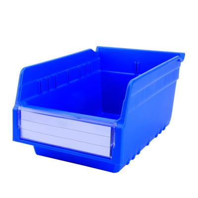 China 300x200x150mm Plastic Organizer Bins for Nesting Warehouse Parts Bolt Organization for sale