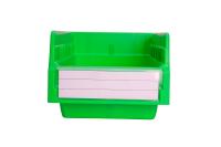 China 300x200x150mm Plastic Organizer Bins for Nesting Warehouse Parts Bolt Organization for sale