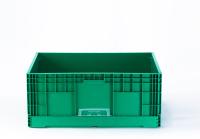 China Customized Logo Solid Box for Transporting Plastic EU Crate Vegetables Turnover Crates for sale