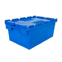 China Industrial Nestable Storage PP Container Solid Box Style Moving Box for Organization for sale
