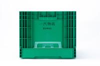 China Solid EU Plastic Turnover Box Heavy-Duty Collapsible Vegetable Crate for Storage for sale