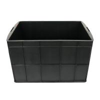 China Solid Box PP Plastic Transport Logistic Crate with Durable Design and Customized Logo for sale
