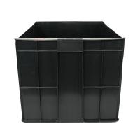 China Solid Box PP Plastic Transport Logistic Crate with Durable Design and Customized Logo for sale