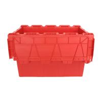 China 400300x240mm EU Heavy Plastic Stackable Turnover Box for Straight Wall Handling Needs for sale