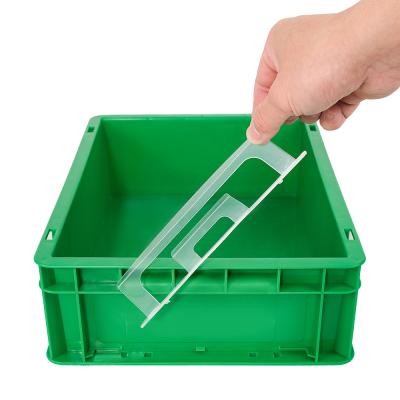 China Stackable Solid Box Plastic EU Crate for Storing and Transporting in Warehouse Storage for sale
