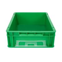 China Stackable Solid Box Plastic EU Crate for Storing and Transporting in Warehouse Storage for sale