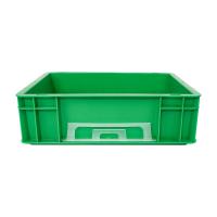 China Stackable Solid Box Plastic EU Crate for Storing and Transporting in Warehouse Storage for sale