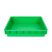 China Large Logistic Distribution Box Stackable PP Turnover Crates with Customized Color for sale