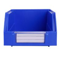 China Customized Color Space Saver Industrial Crate Hanging Plastic Storage Bin for Medicine for sale
