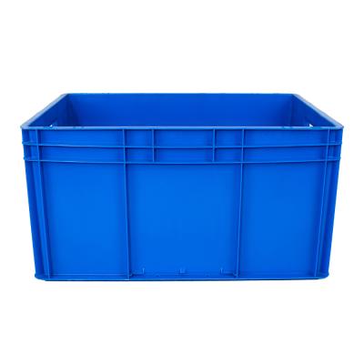 China Industrial Storage Turnover Box Plastic Stackable Crate with Eco-Friendly PP Material for sale