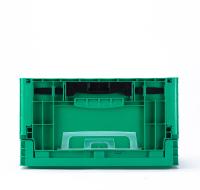 China Solid Box Collapsible Vegetable PP Crate Eco-Friendly Stackable EU Crate for Parts for sale