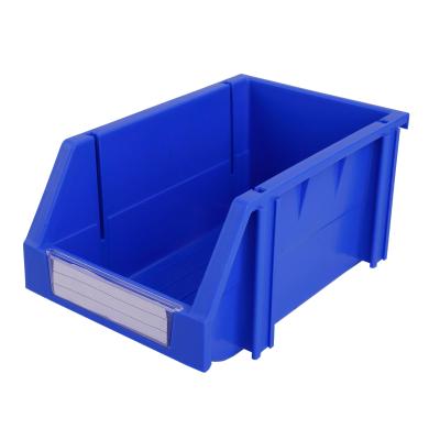 China 128x222x59mm Supermarket Plastic Shelf Bin Industrial Multi Function Storage Bin for sale