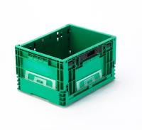 China Solid Box Collapsible Vegetable PP Crate Eco-Friendly Stackable EU Crate for Parts for sale