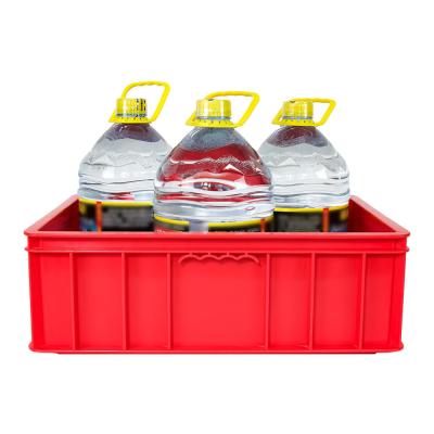 China Acceptable OEM ODM HDPE Logistic Turnover Box for Sustainable Food Handling for sale