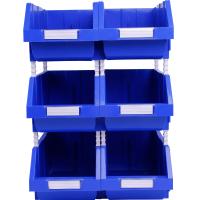 China Foldable Stackable Plastic Storage Bin with Divider 214x370x175mm Multi-Function for sale