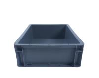 China 400X300X340mm Nestable Plastic Storage Box bin PE Moving Crate Stackable Foldable for sale