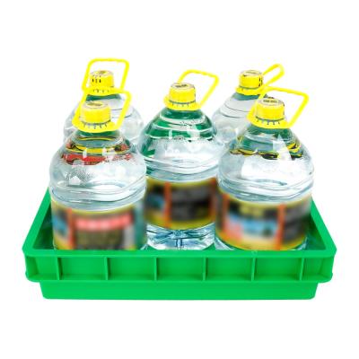 China Green Black Blue Red Stackable Turnover Plastic Beer Crates for Storange Optimization for sale