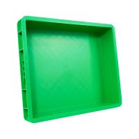China Green Black Blue Red Stackable Turnover Plastic Beer Crates for Storange Optimization for sale