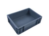 China Plastic Crate for Food Fish Eggs and Vegetables Orange Color Multifunctional Stackable for sale