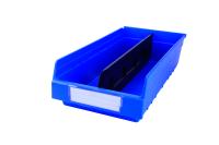 China Solid Box Plastic Storage Bin for Office Organizer Shelf Bins in Customized Color for sale
