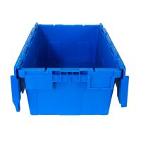 China Tourtop Plastic Fruit Crate for Food Transport Container OEM Acceptable 600x400x325mm for sale