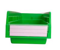 China Plastic Shelf Bin Box Semi-Open Front Divisible for Customizable Tools Organization for sale