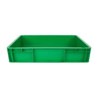 China Eu Standard Solid Box Storage Crate Durable Plastic Turnover Crate for Industry Needs for sale