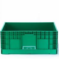 China Customized Color Turnover Tote Box Heavy Duty Eco-Friendly Moving Crate for EU Market for sale