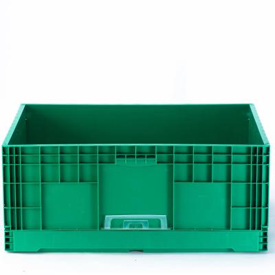 China Customized Color Turnover Tote Box Heavy Duty Eco-Friendly Moving Crate for EU Market for sale