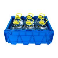 China Tourtop Kennel Plastic Pet Cage Large Dog Crate HDPE Plastic Crate 600x400x325mm for sale