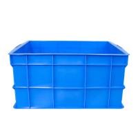 China Logistic Storage Solution Stackable Plastic Turnover Box with Lids and ISO9001 Certified for sale