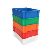 China PP/PE Plastic Folding Crate for Pigeon Transportation Heavy Duty and Space-Saving for sale