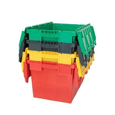 China Logistic Storage Made Easy Tourtop Folding Stackable Crates for Bananas and Milk for sale