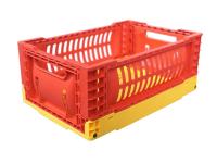 China PP Warehouse Collapsible Crate for Easy Storage and Transportation Various Colors for sale