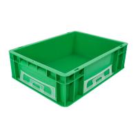 China Industry Storage Solution EU Stackable Plastic Crate with Design and Customized Logo for sale