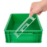 China Industry Storage Solution EU Stackable Plastic Crate with Design and Customized Logo for sale