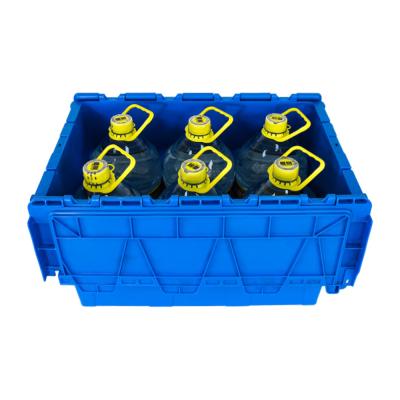 China Foldable and Stackable 165L PP Corrugated Storage Box with ISO9001 Certificate for sale