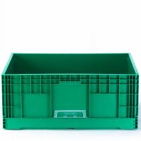 China Industrial Storage Solution Foldable Turnover Boxes with EU Standard PP Containers for sale