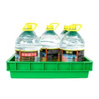 China Customized Volume Stackable Vented Plastic Crates for Bread Storage in Solid Box Style for sale