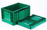 China Transport-Friendly Stackable Plastic Moving Containers for Easy Parts Organization for sale