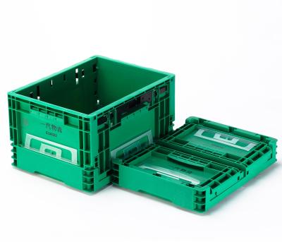 China Collapsible PP Storage Logistic Crate EU Standard Industrial Tool Box Easy Moving for sale