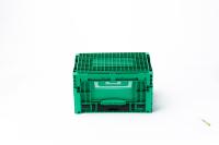 China Collapsible PP Storage Logistic Crate EU Standard Industrial Tool Box Easy Moving for sale