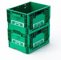 China Collapsible PP Storage Logistic Crate EU Standard Industrial Tool Box Easy Moving for sale