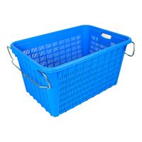 China 740x515x390mm Eco-Friendly Plastic Turnover Basket for Stacking Vegetables and Fruits for sale