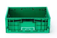 China Foldable Agricultural Storage Crate Stackable EU Plastic Parts Box PP Moving Containers for sale