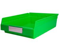 China Tools Storage Shelf Rack Bin Customized Color Stackable Plastic Bin with Divider for sale