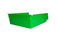 China Tools Storage Shelf Rack Bin Customized Color Stackable Plastic Bin with Divider for sale