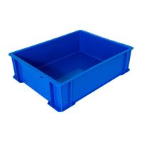 China Acceptable OEM ODM 440x340x125mm Heavy Duty PP Vented Mesh Folding Crate Box for Logistic Distribution for sale